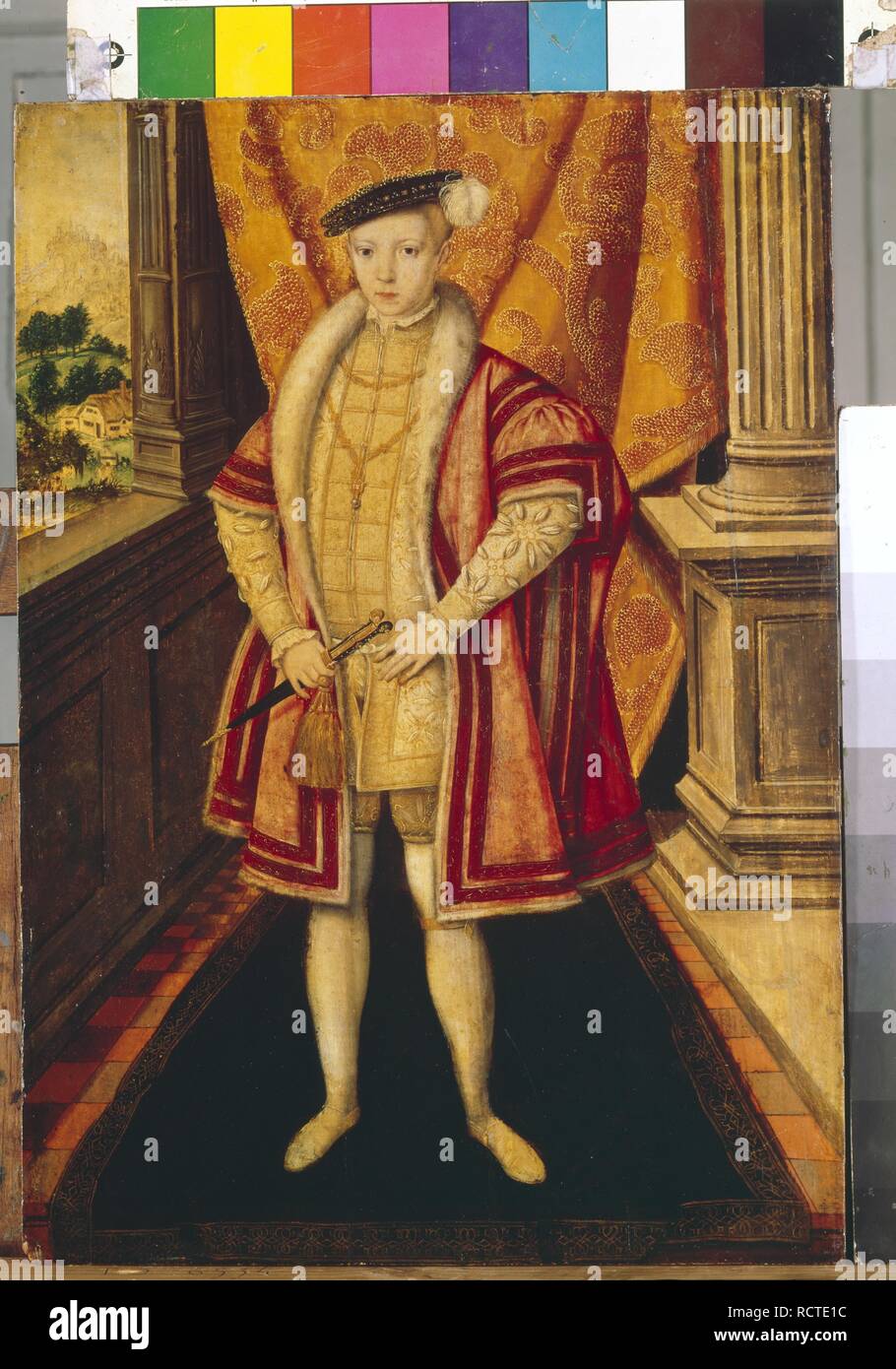 Portrait of the King Edward VI of England. Museum: State Hermitage, St ...