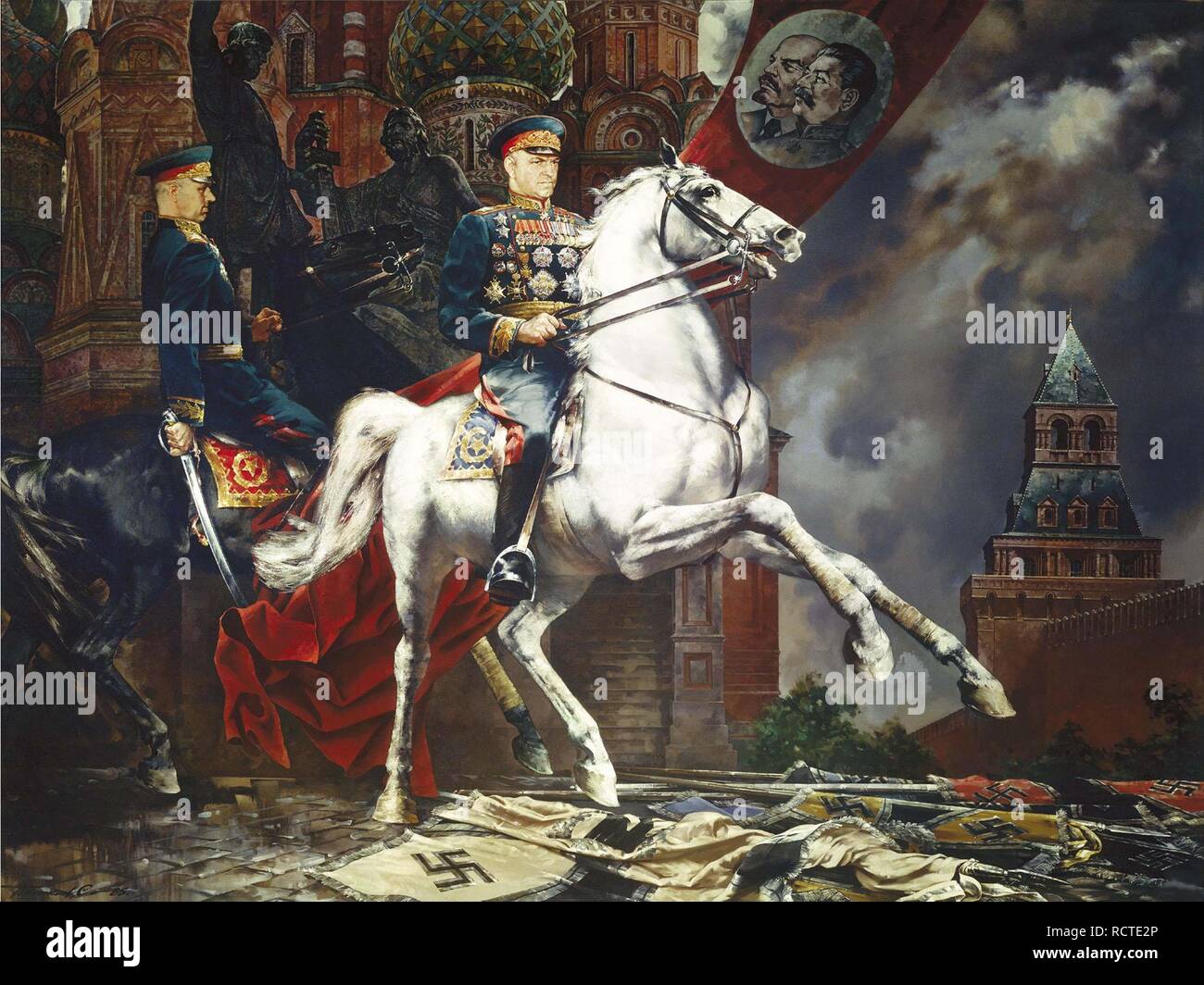 Victory parade moscow 1945 hi-res stock photography and images - Alamy