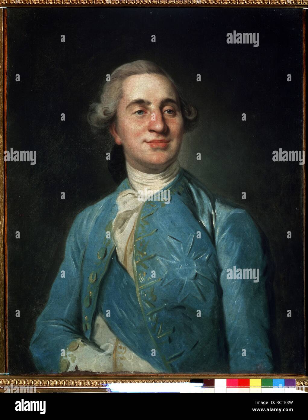 Portrait of the King Louis XVI (1754-1793). Museum: State A. Pushkin ...