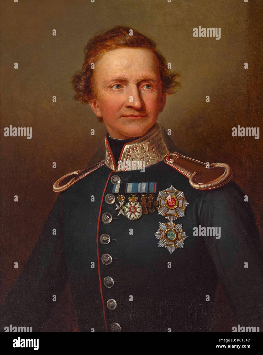 Portrait of Ludwig I of Bavaria (1786-1868). Museum: PRIVATE COLLECTION ...