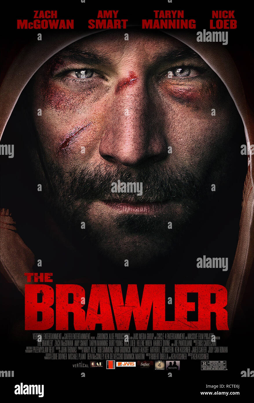 THE BRAWLER, US Poster, Zach McGowan, 2018. © Vertical Entertainment ...