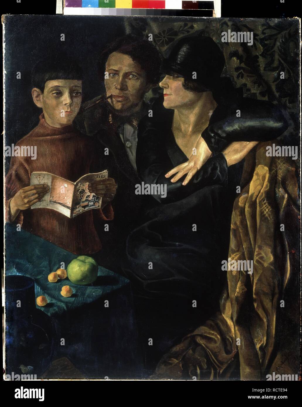 Artist's family. Museum: State Russian Museum, St. Petersburg. Author ...