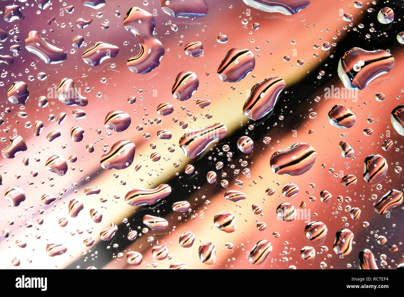 Vector water drops background hi-res stock photography and images - Alamy