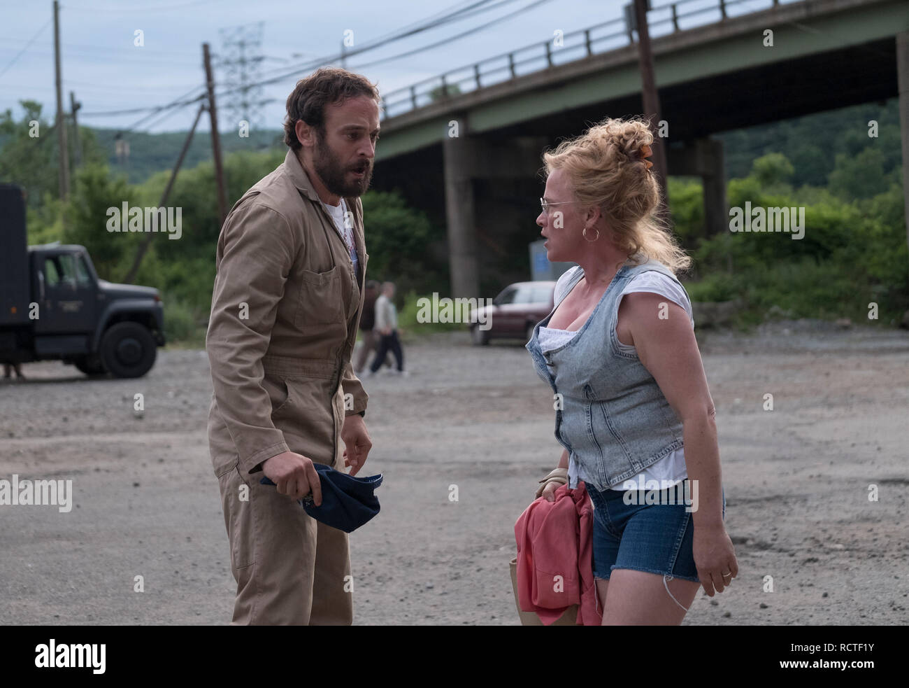 ESCAPE AT DANNEMORA, from left: Charlie Hofheimer, Patricia Arquette ...