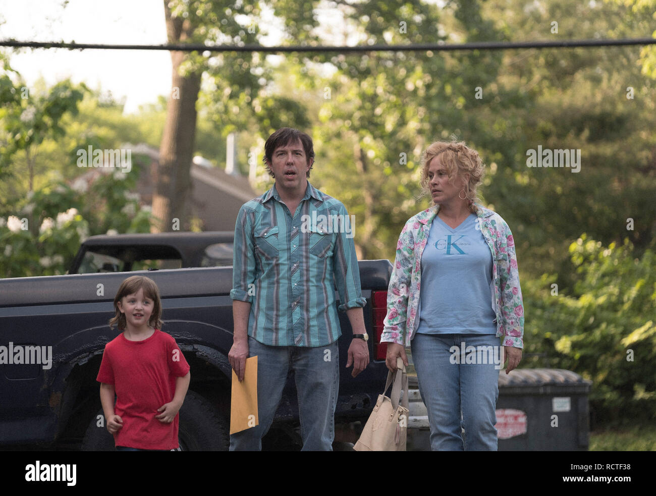 ESCAPE AT DANNEMORA, Eric Lange (left), Patricia Arquette (right ...