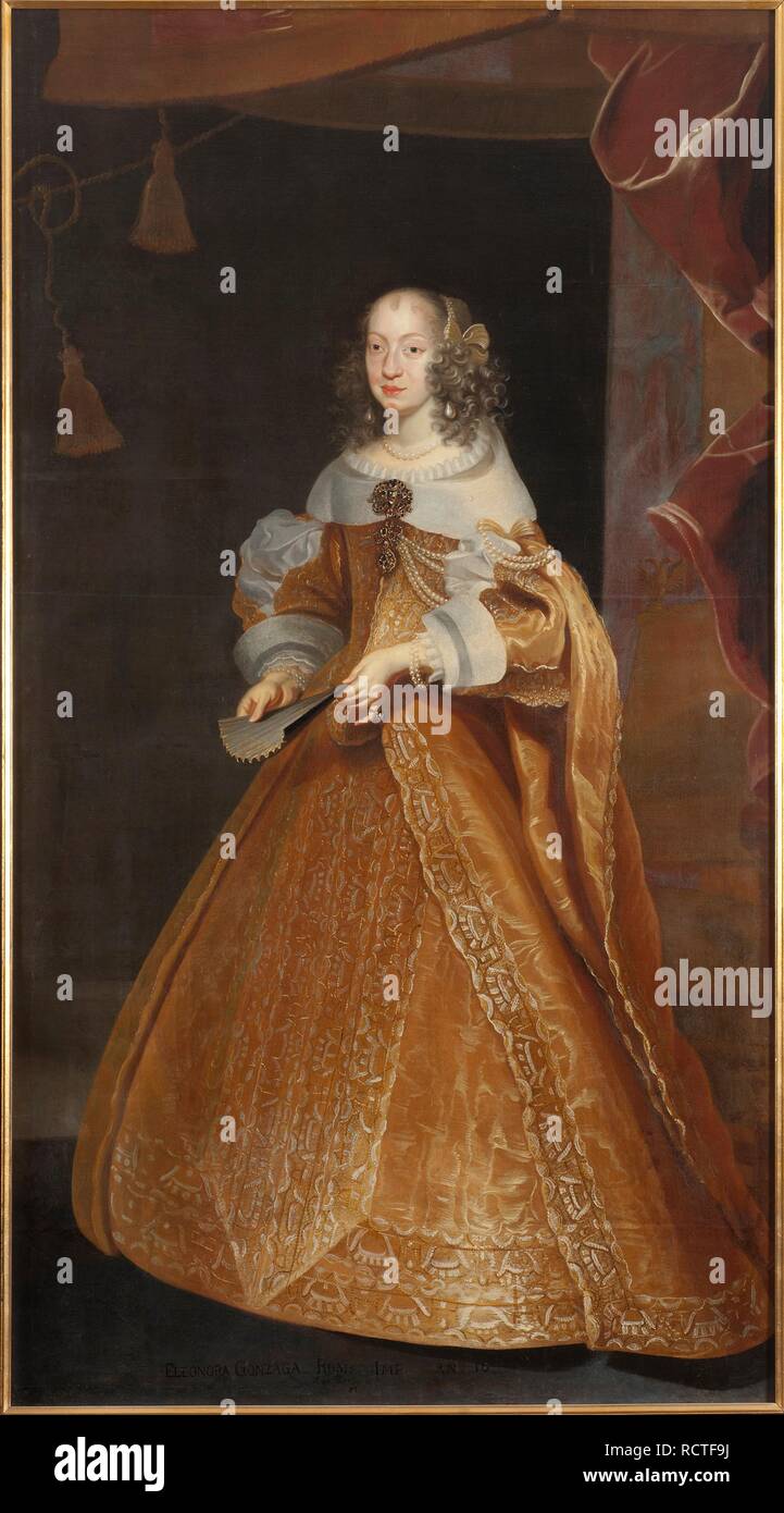 Portrait of Princess Eleonora Gonzaga of Mantua, Nevers and Rethel ...