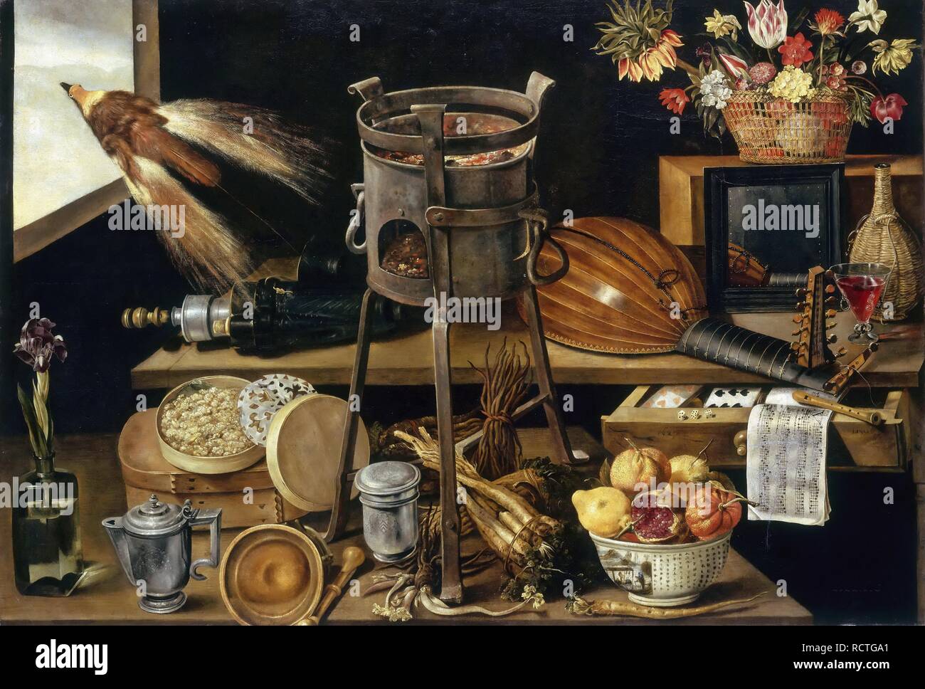 Five Senses and the Four Elements. Museum: Musee du Louvre, Paris ...