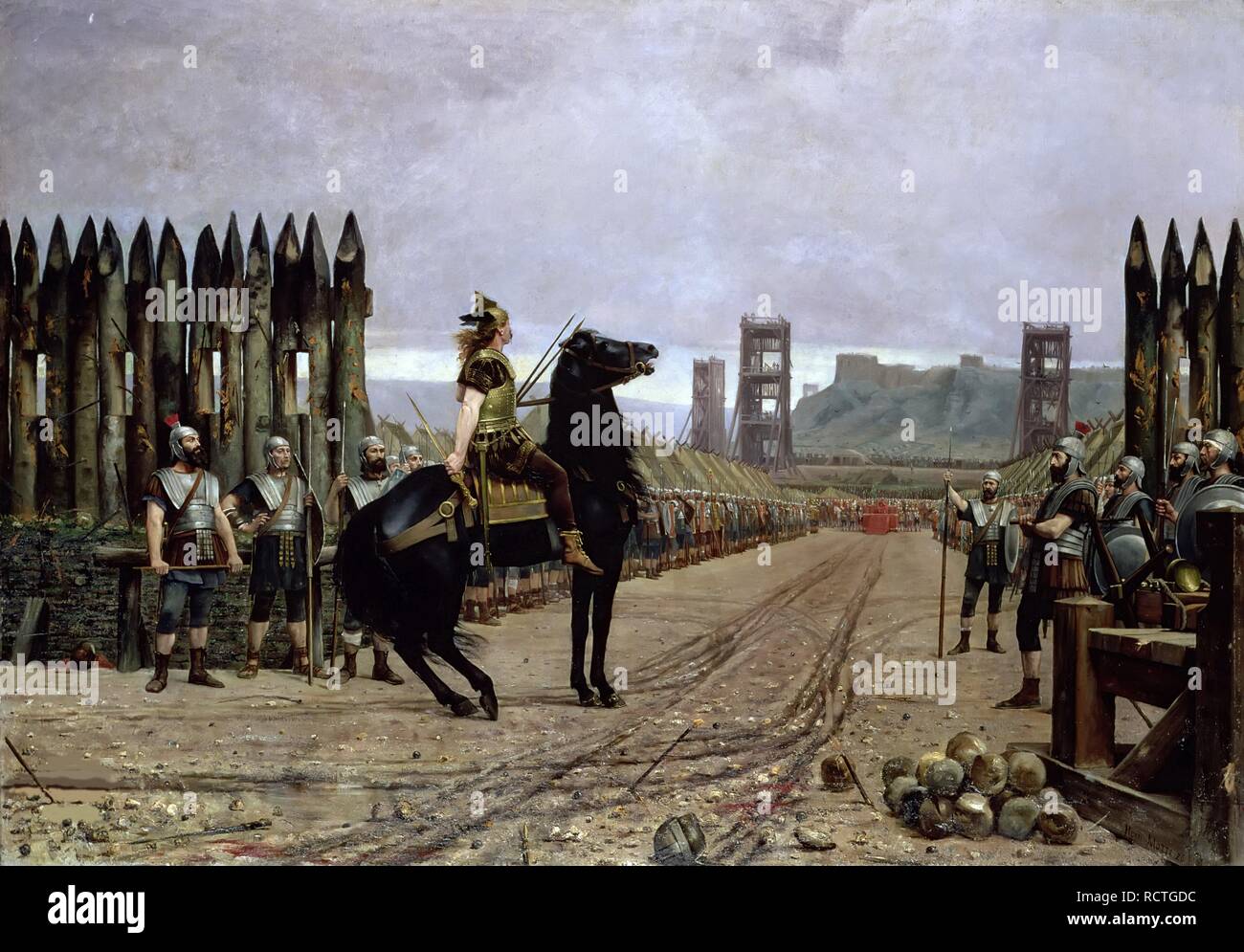 Vercingetorix before Caesar. Museum: Musée Crozatier, Le Puy en Velay ...