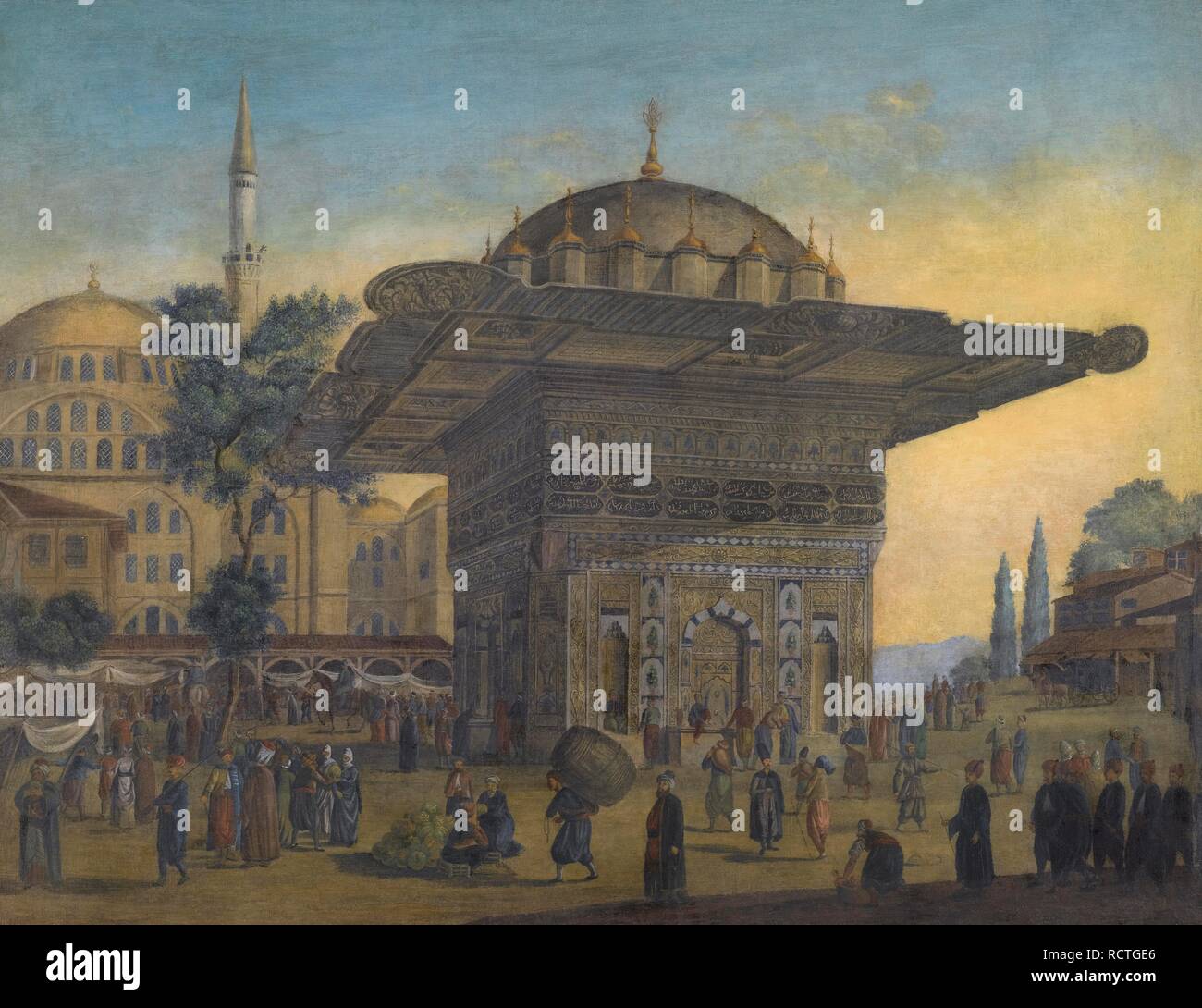 Tophane Fountain, Constantinople. Museum: PRIVATE COLLECTION. Author ...