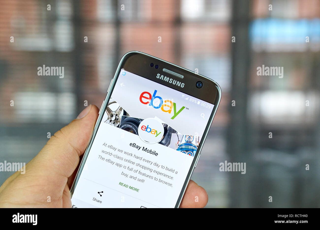 Ebay e commerce corporation logo hi-res stock photography and images - Alamy