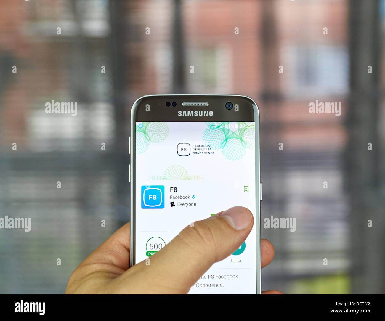 F8 logo hi-res stock photography and images - Alamy