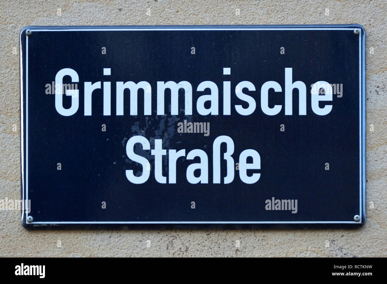 Grimmaische street hi-res stock photography and images - Alamy