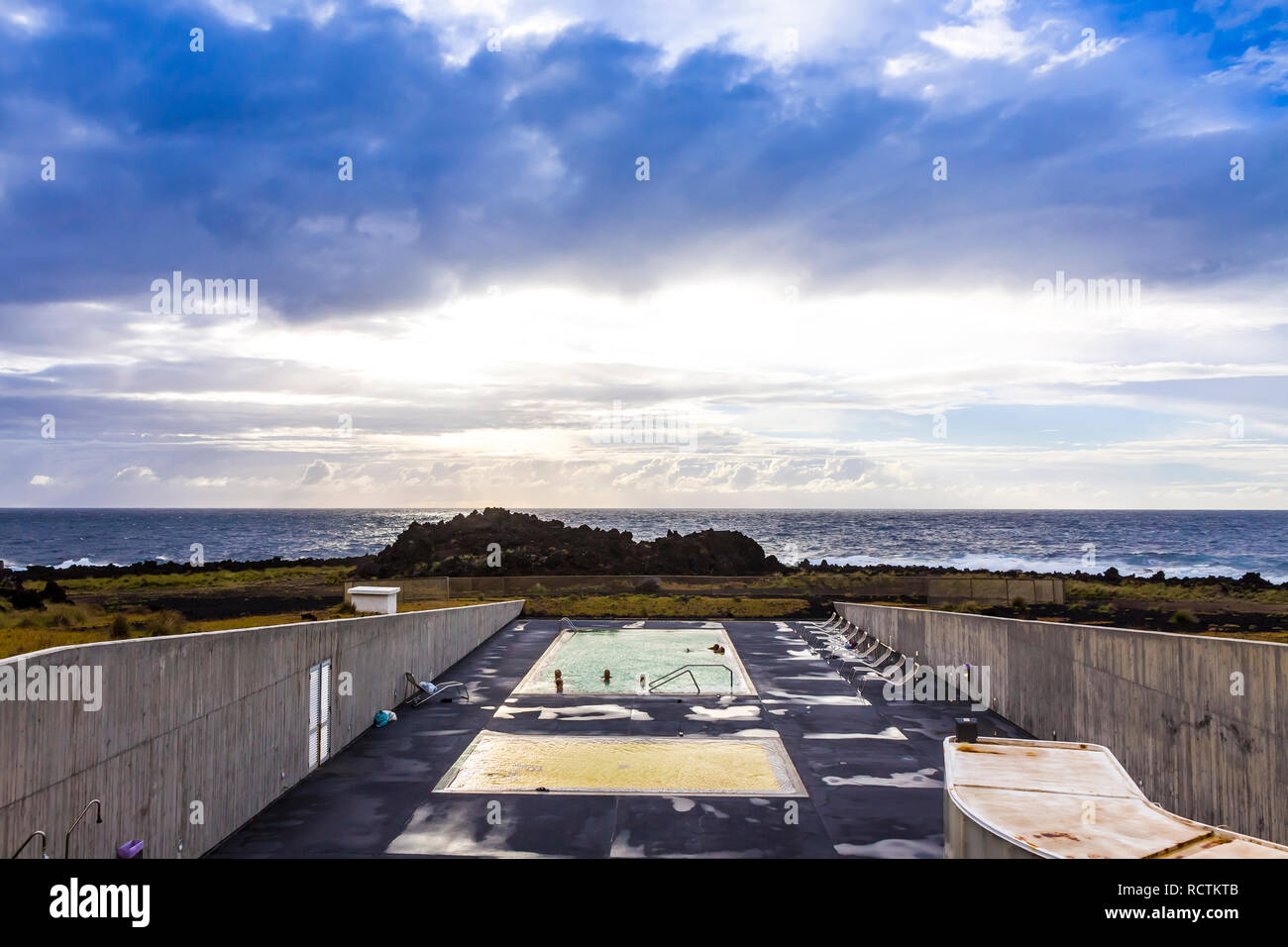Sao Miguel island, Azores, Portugal - September 30, 2015: Ponta da ...