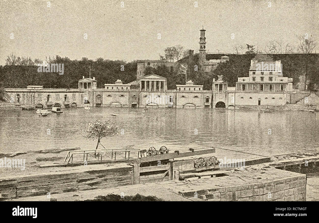 Water works drawing hi-res stock photography and images - Alamy