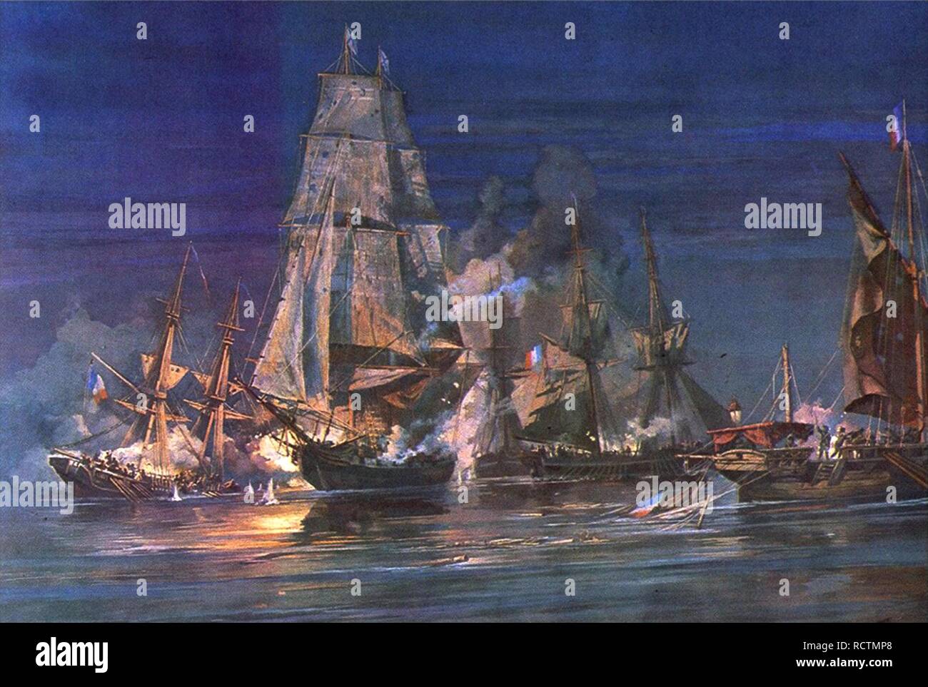 French gunboats hi-res stock photography and images - Alamy