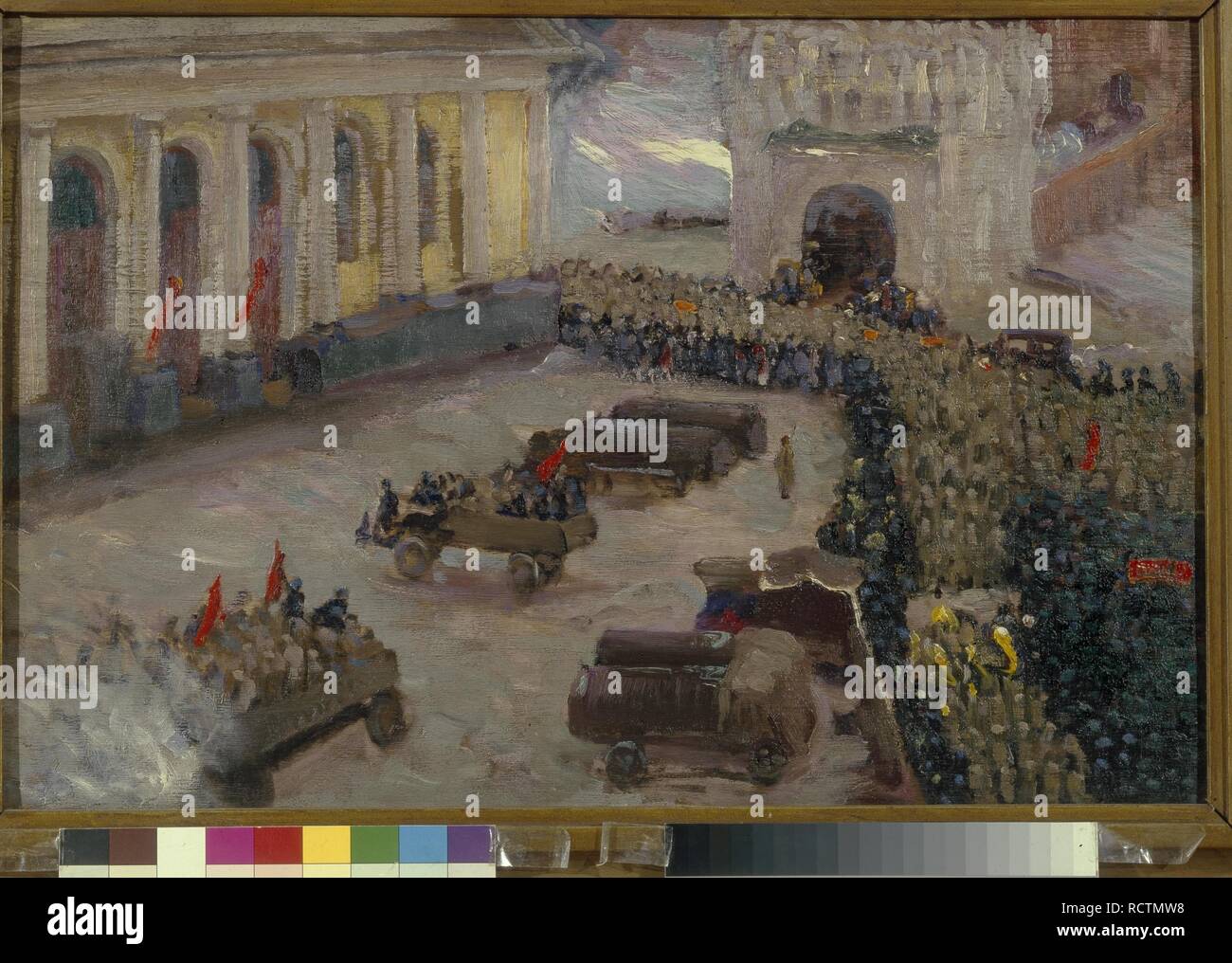 The February Revolution in Moscow. Museum: State Tretyakov Gallery ...