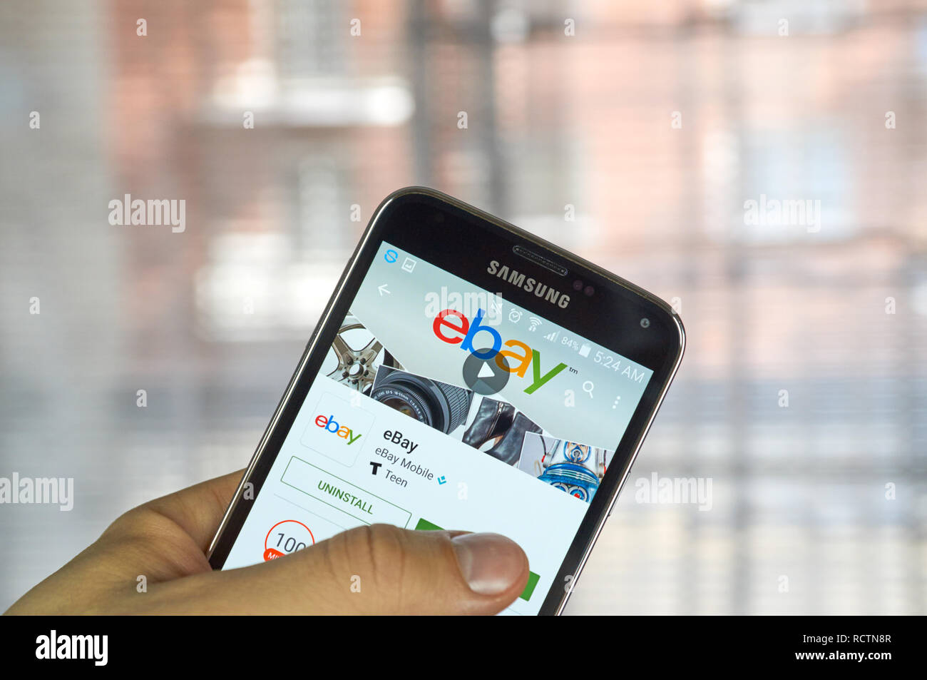 Ebay icon hi-res stock photography and images - Alamy