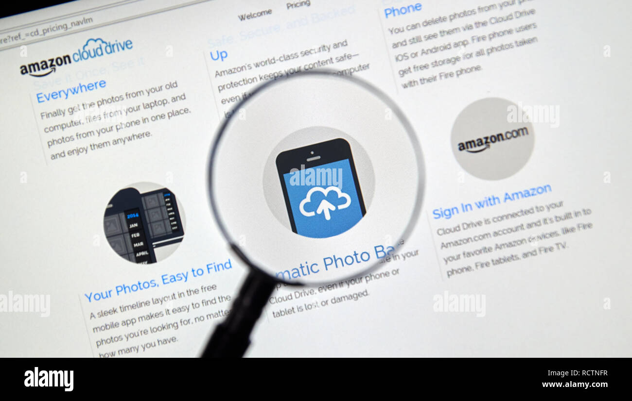 Clouddrive hi-res stock photography and images - Alamy