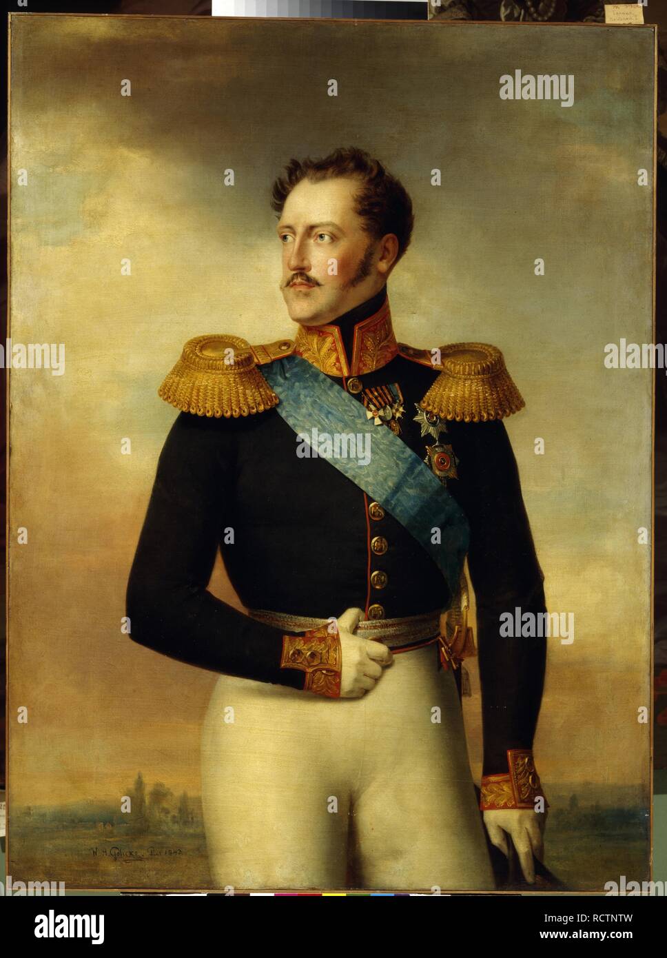 Wilhelm i emperor painting hi-res stock photography and images - Alamy