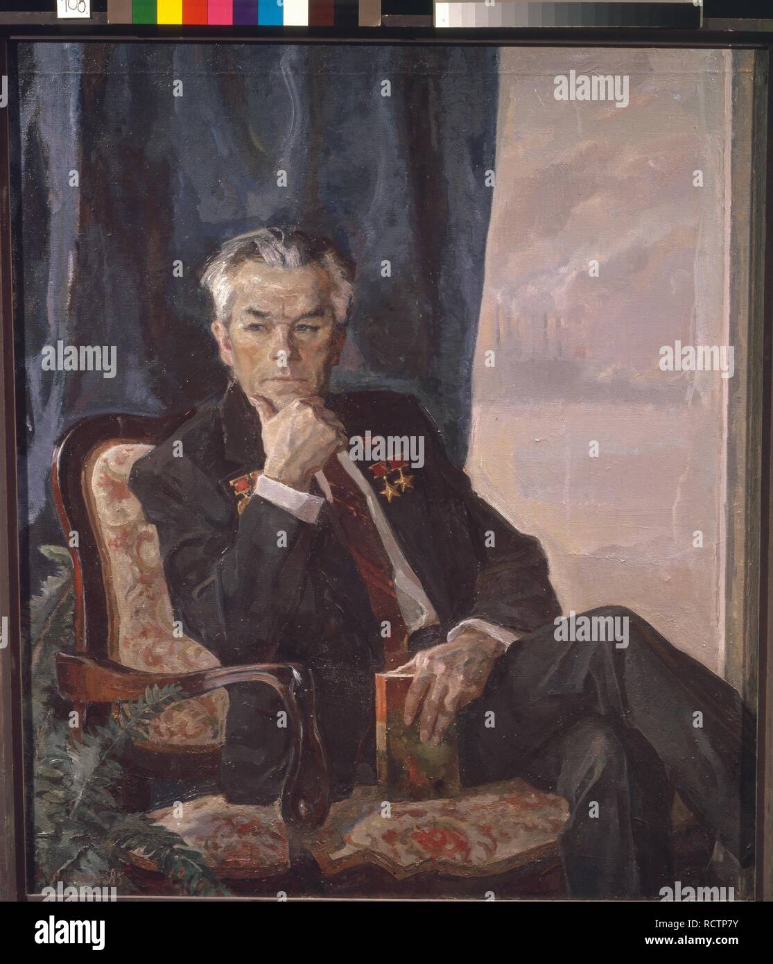 Portrait of the arms-constructor Michail T. Kalashnikov (*1919). Museum ...