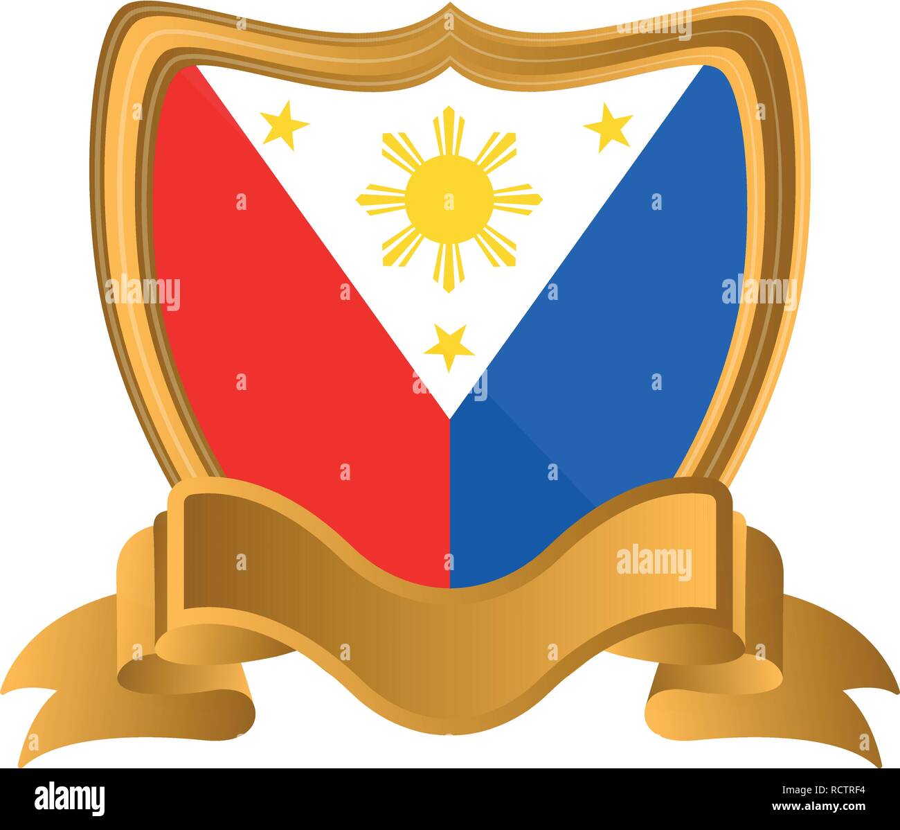 Flag of Philippines Stock Vector Image & Art - Alamy