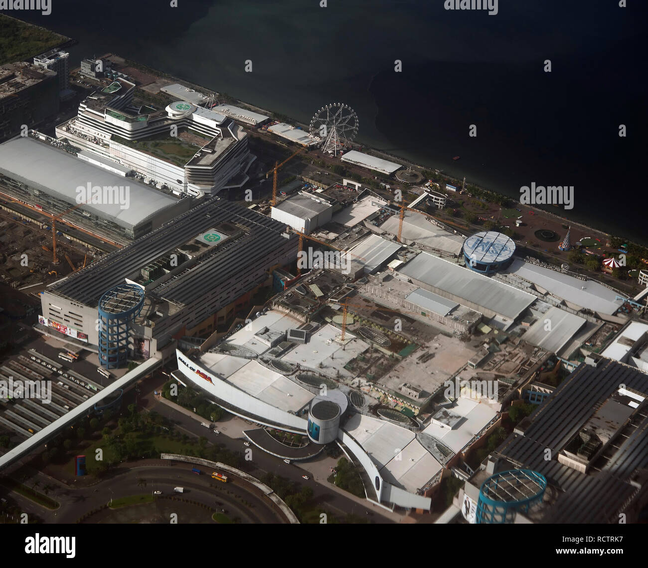 Aerial view, Pasay, Metro Manila, Luzon, Philippines, South East Asia ...