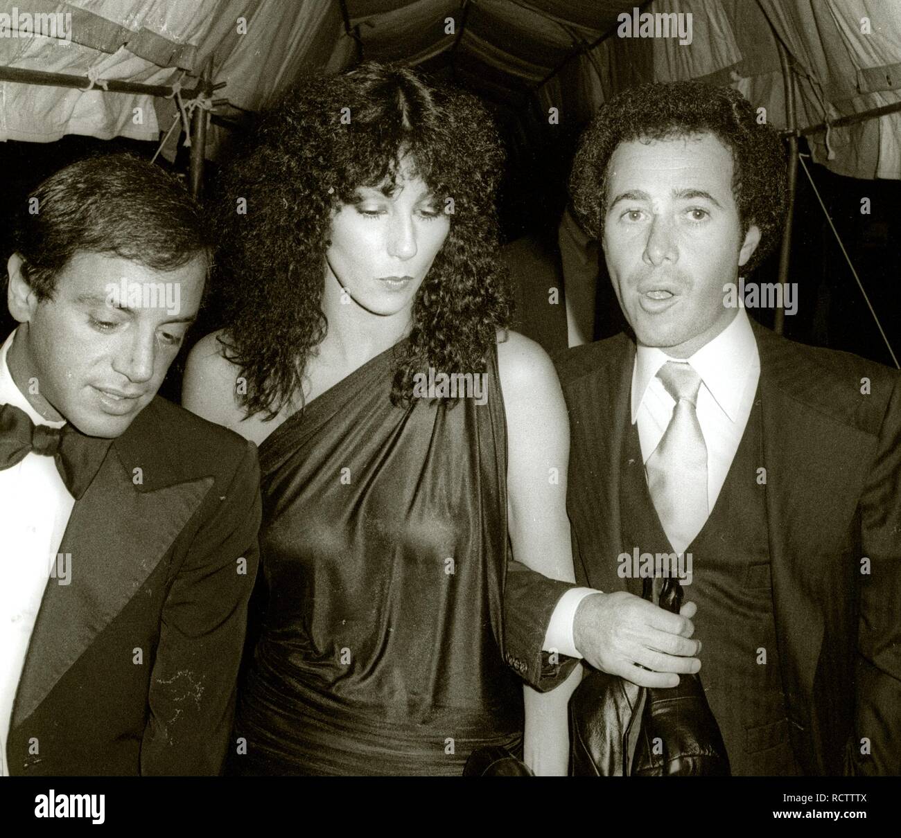 Steve Rubell, Cher and David Geffen at Studio54 1978 Photo By Adam ...