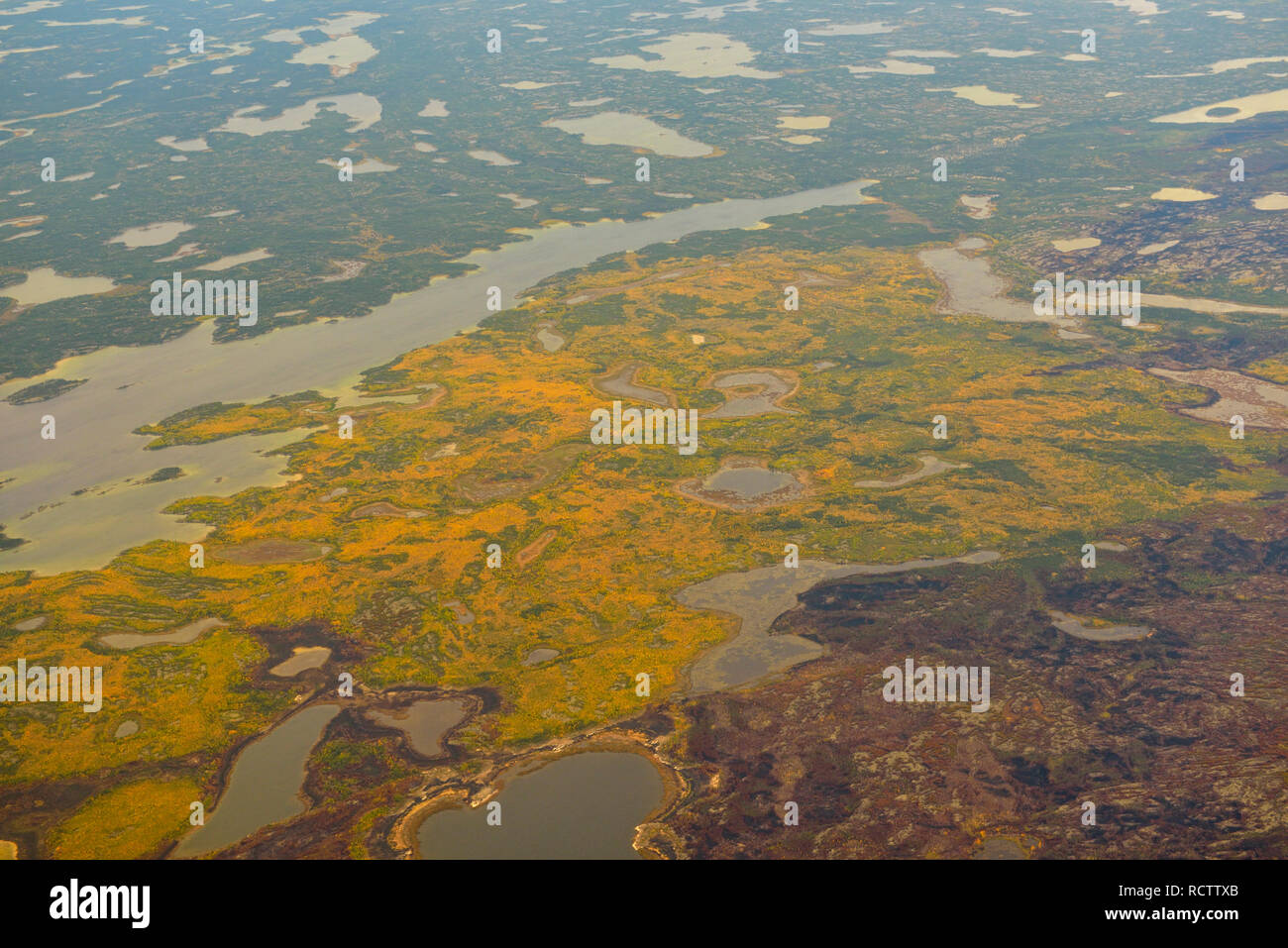Yellowknife aerial hi-res stock photography and images - Alamy