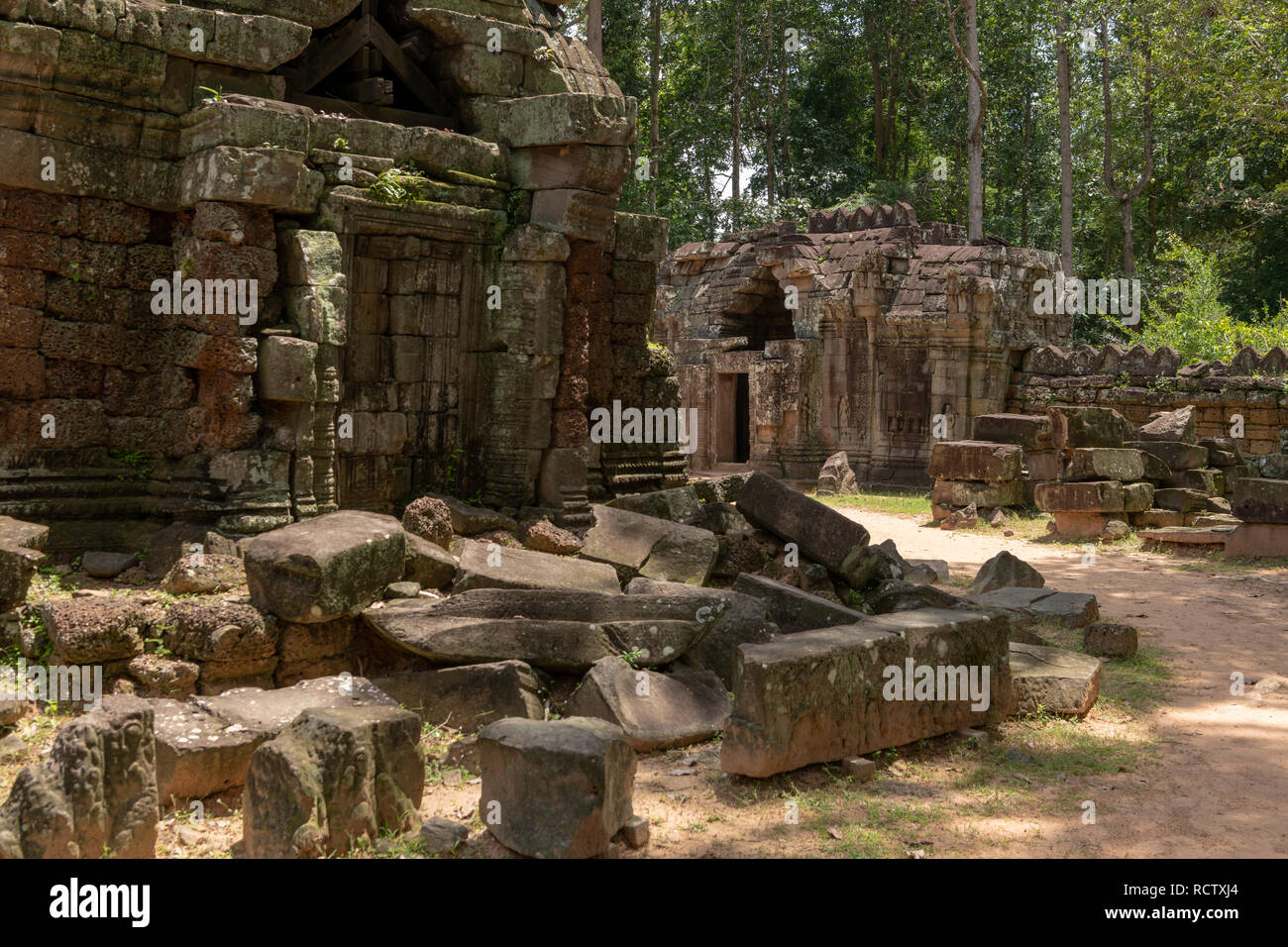 Angkor wat temple grounds hi-res stock photography and images - Alamy