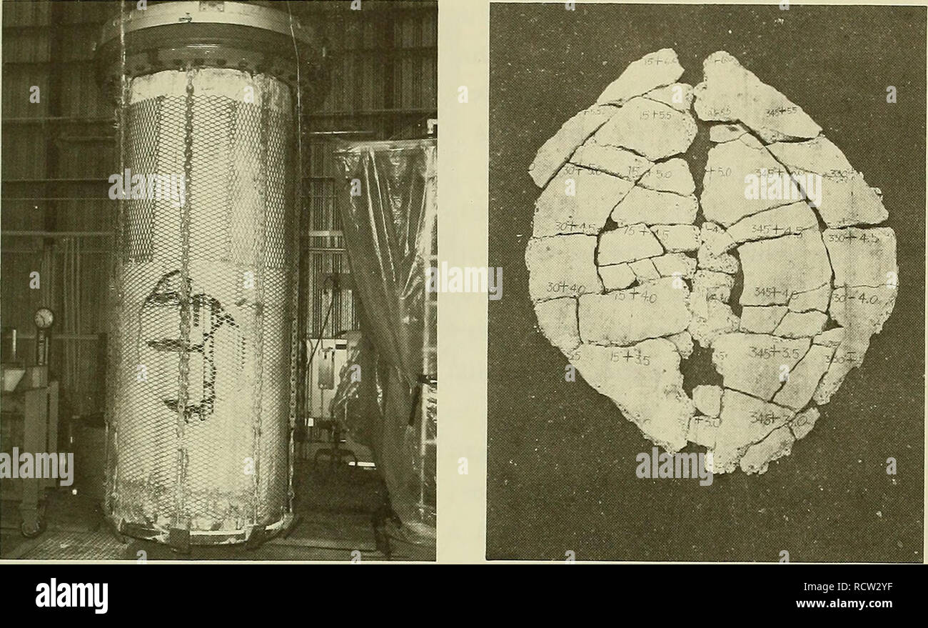 . Design for implosion of concrete cylinder structures under ...