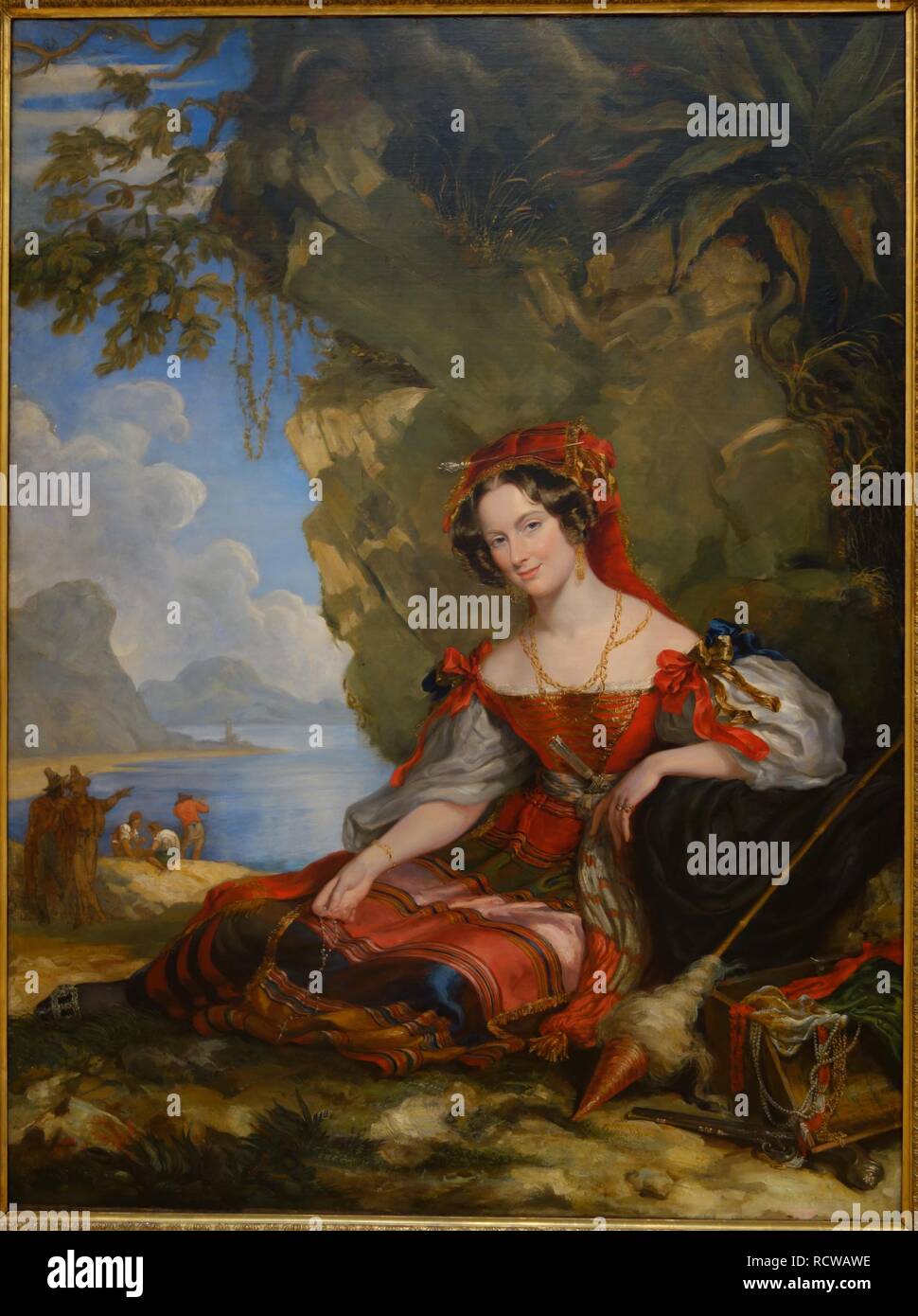 Portrait of Lady Catherine Caroline Montagu (1808-1834), wife of Count ...