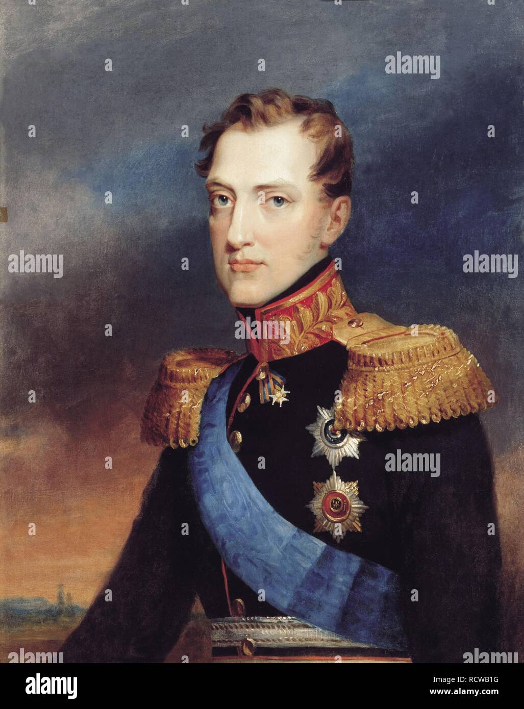 Portrait of Emperor Nicholas I (1796-1855). Museum: State Open-air ...