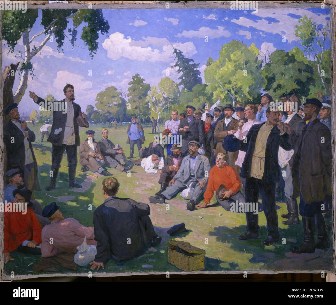 May Day in 1891. Museum: State Russian Museum, St. Petersburg. Author ...