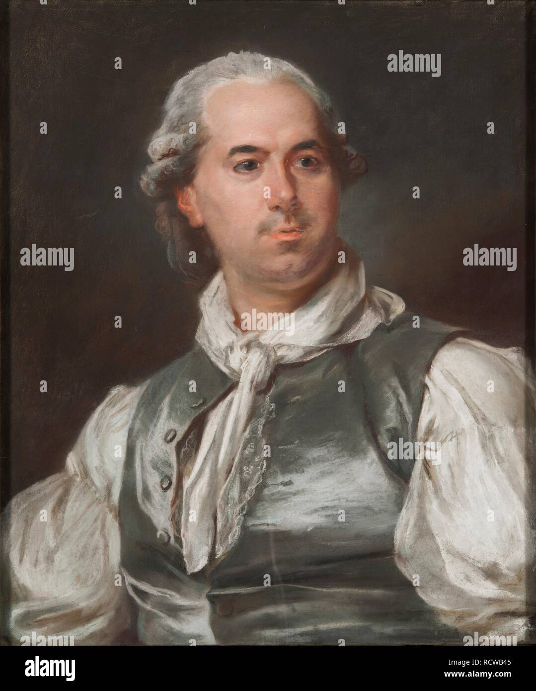 Portrait of Hubert Robert (1733-1808). Museum: Nationalmuseum Stockholm ...