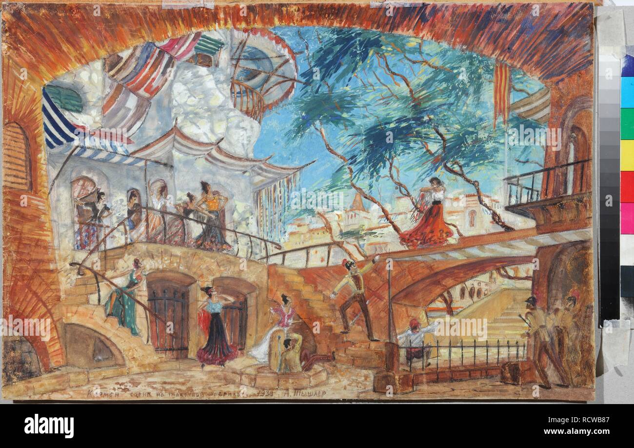 Carmen bizet painting hi-res stock photography and images - Alamy