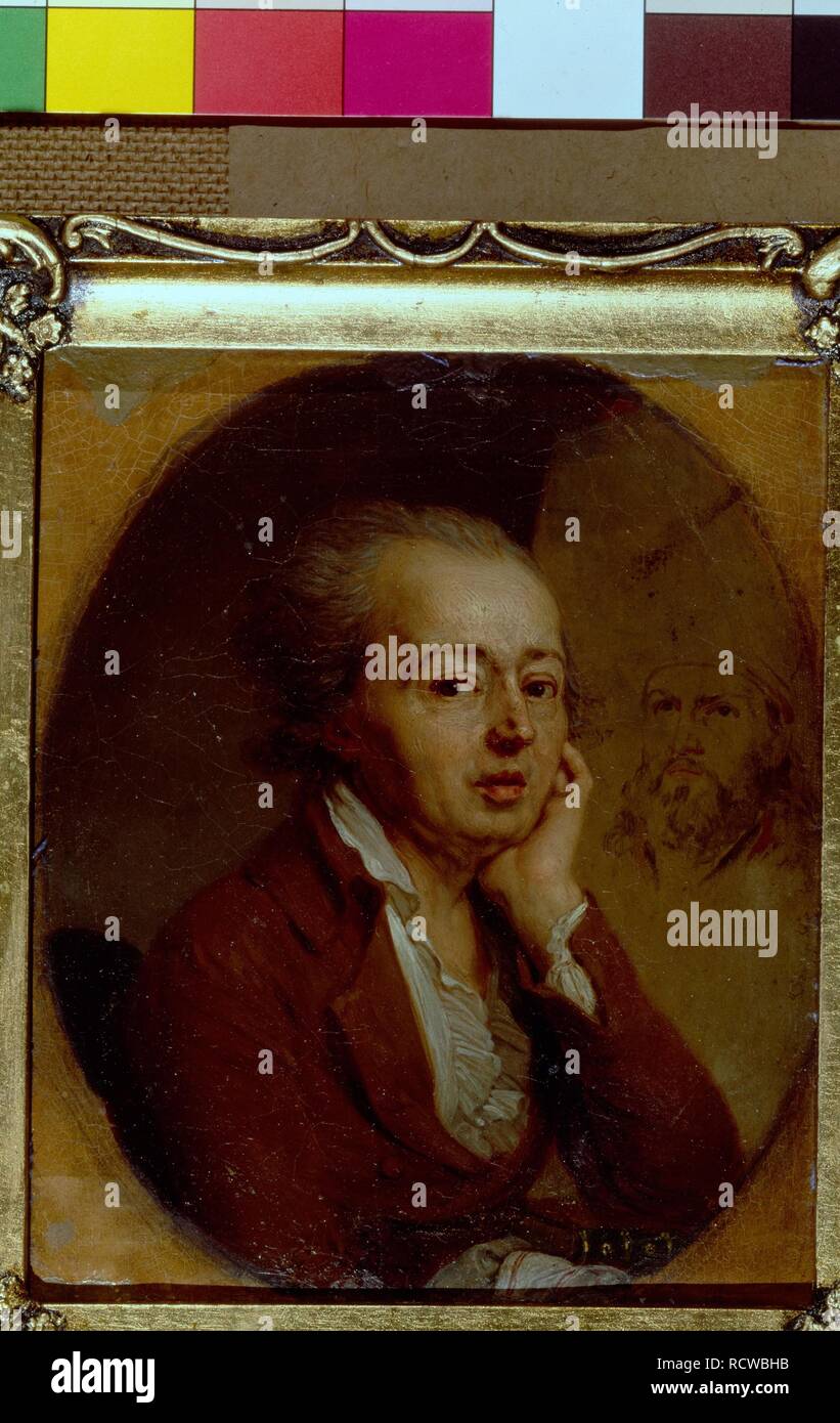 Portrait of the artist Dimitri Levitsky (1735-1822). Museum: State Russian Museum, St ...