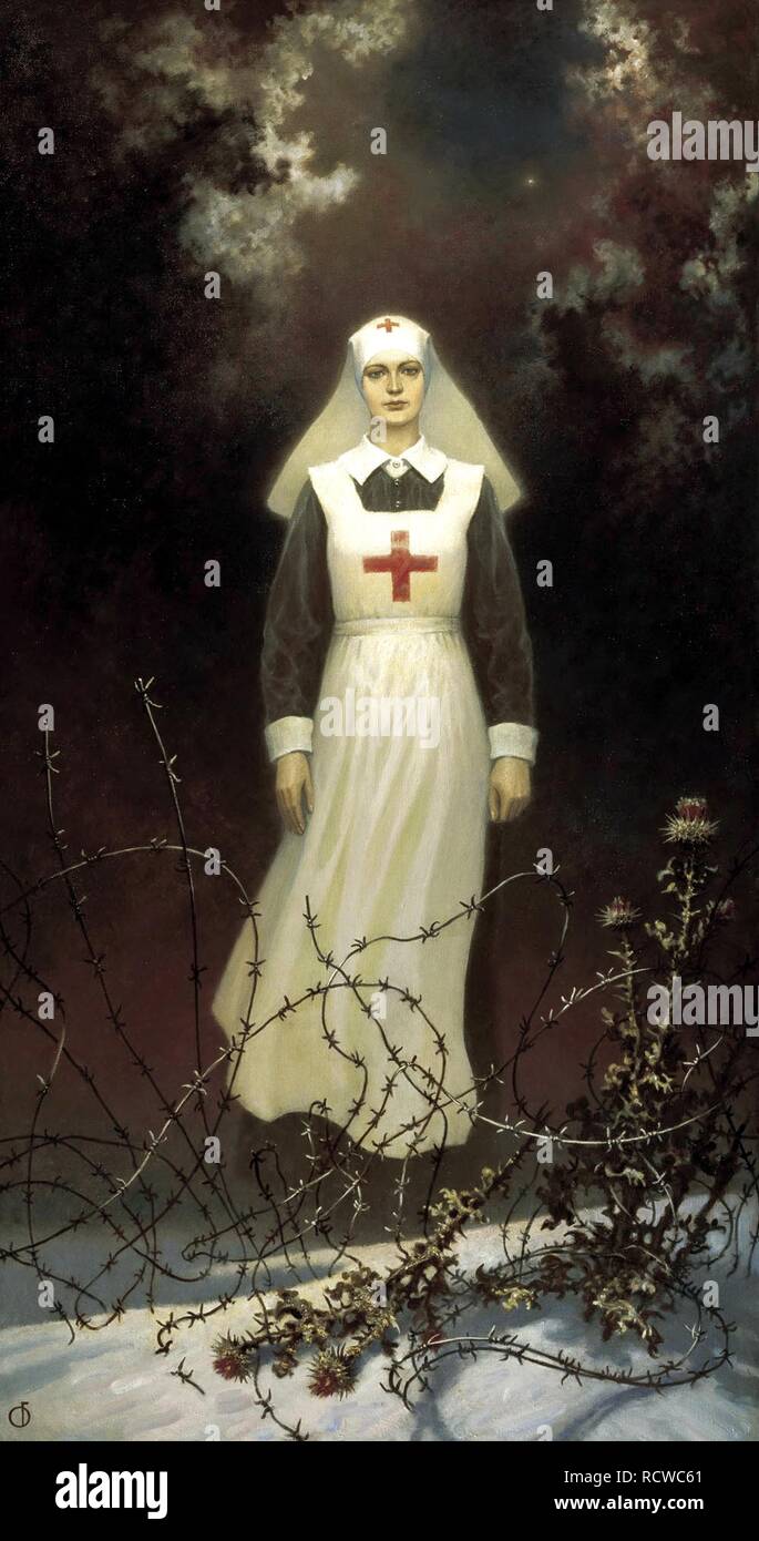 Russian Requiem. Museum: PRIVATE COLLECTION. Author: Olshansky, Boris ...