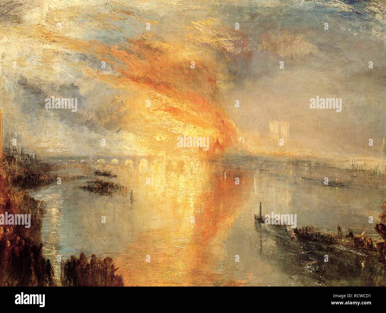 Turner Burning Of The Houses Of Parliament