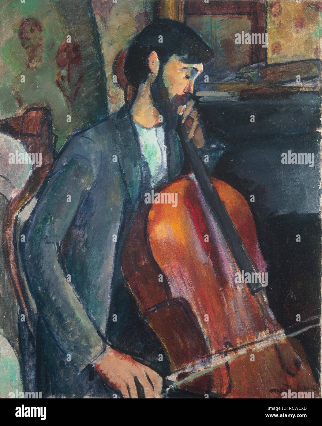 The Violoncello Player. Museum: Archive Abelló Collection. Author ...