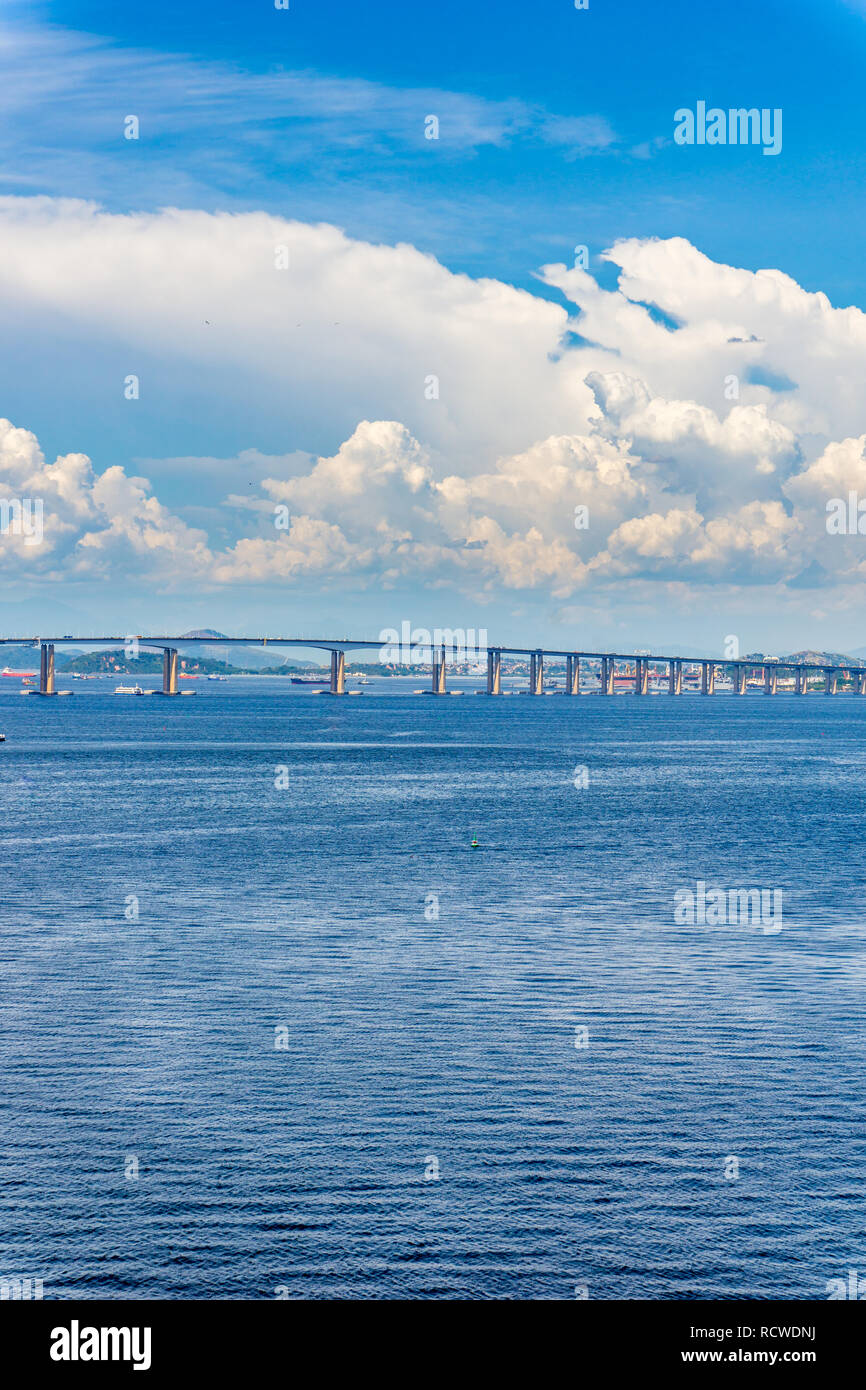 Rio de Janeiro from seaside point of view, Brazil Stock Photo - Alamy