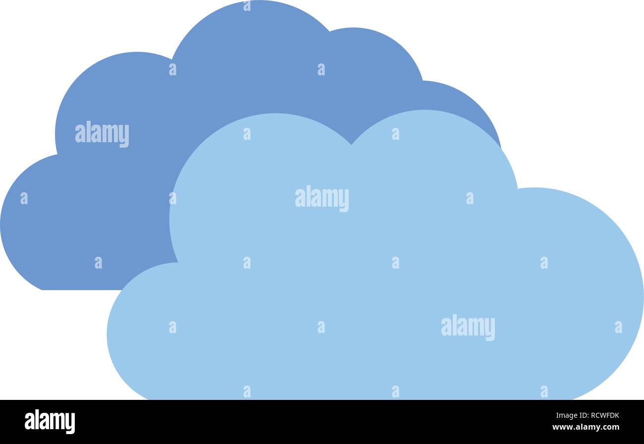 cloud shape isolated icon Stock Vector Image & Art - Alamy