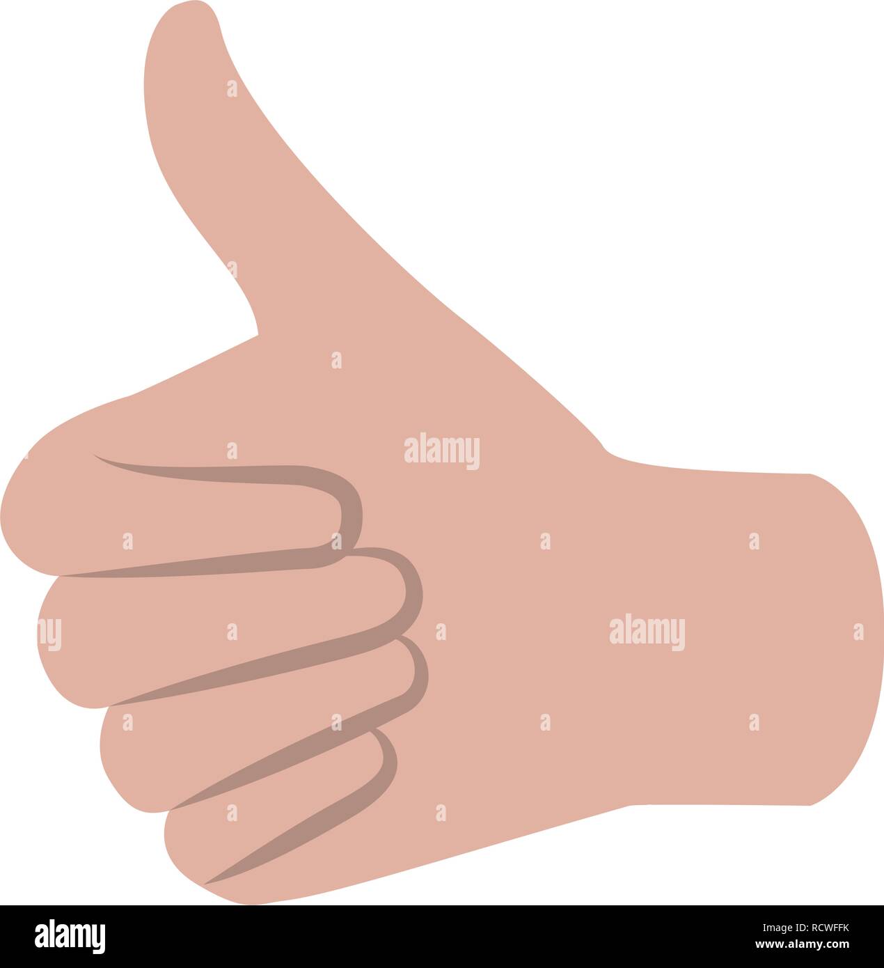 approved hand isolated icon Stock Vector Image & Art - Alamy