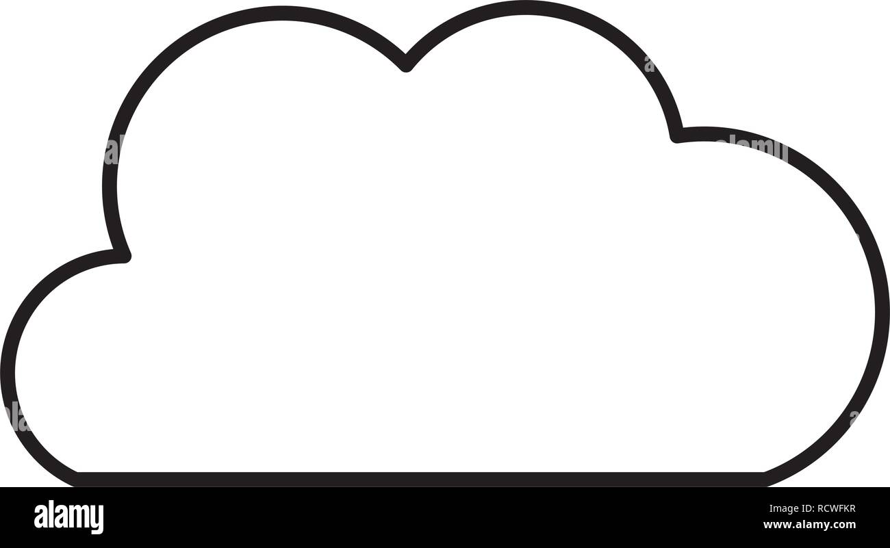 Cloud shape Stock Vector Images - Alamy