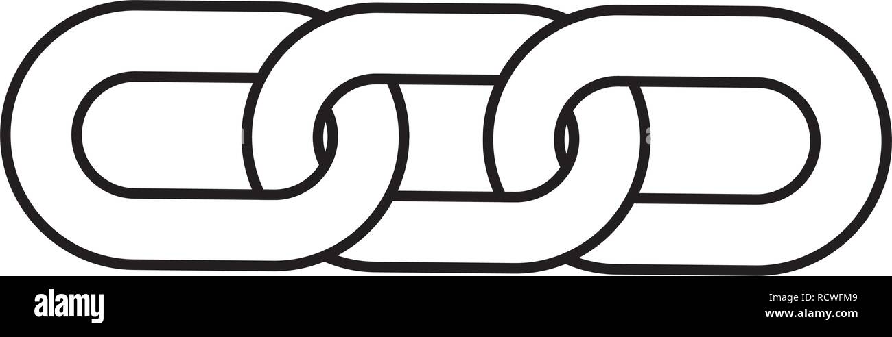 Chain shape hi-res stock photography and images - Alamy