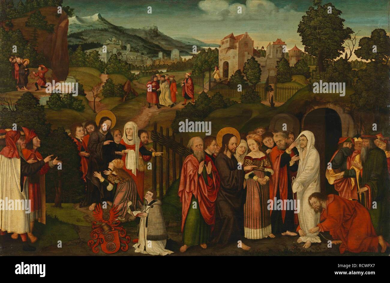 The Resurrection of Lazarus. Museum: Bayerische Staatsgemäldesammlungen ...