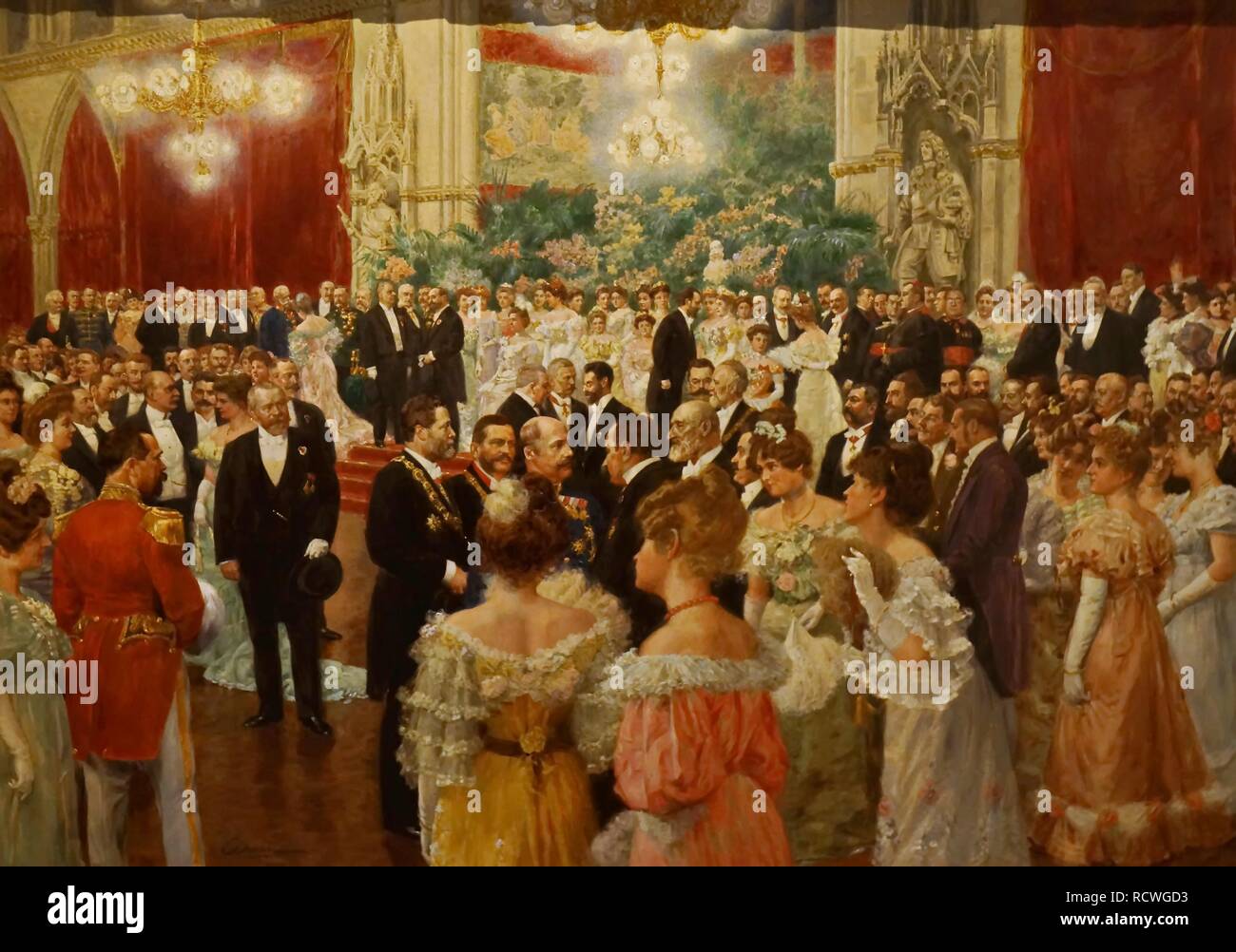 The City Ball in Vienna. Museum: Vienna Museum. Author: GAUSE, WILHELM ...