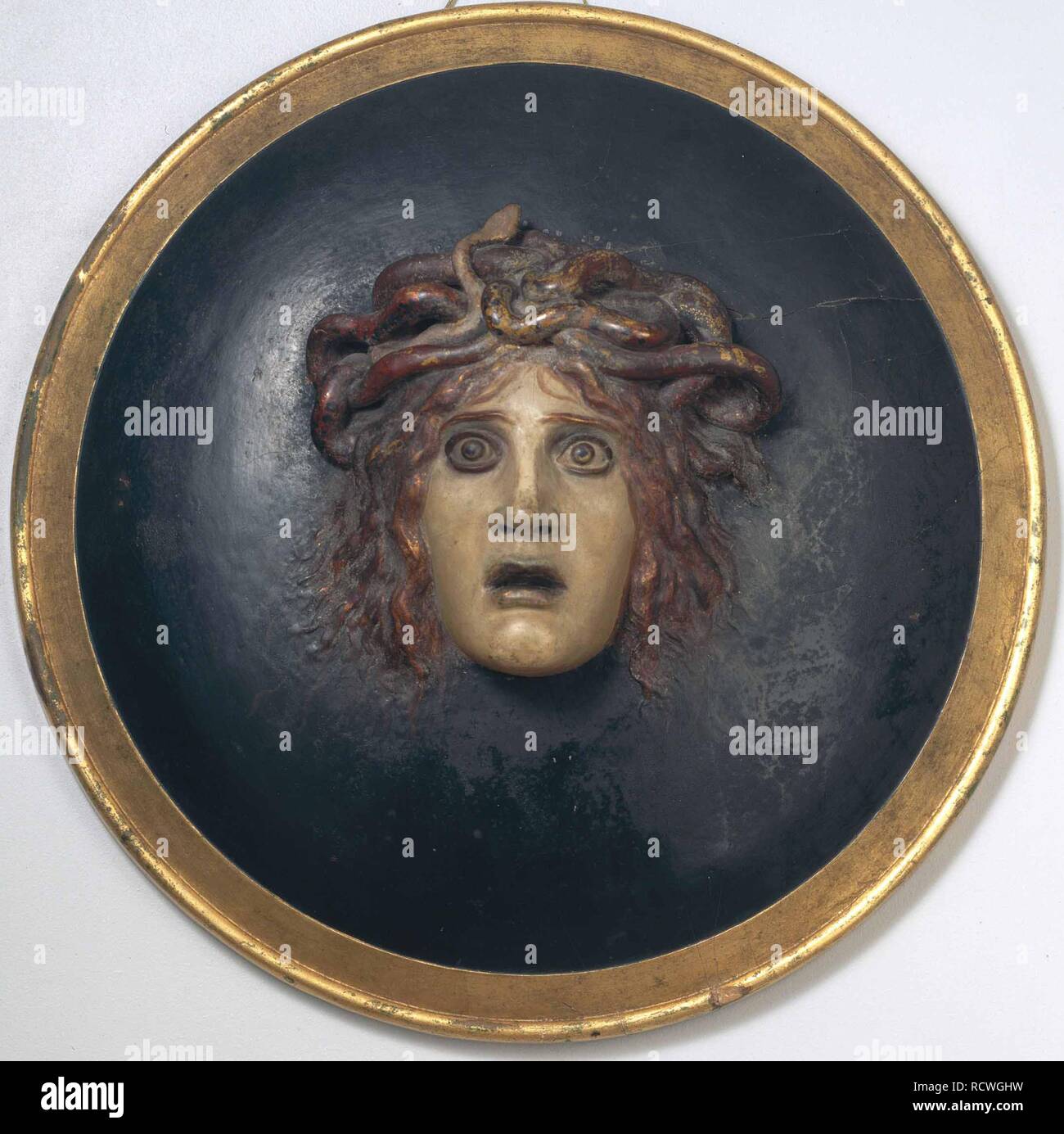 Perseus head of medusa shield hi-res stock photography and images - Alamy