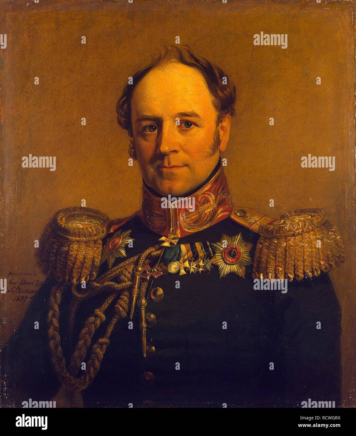 Portrait of Count Alexander von Benckendorff (1783-1844). Museum: State ...