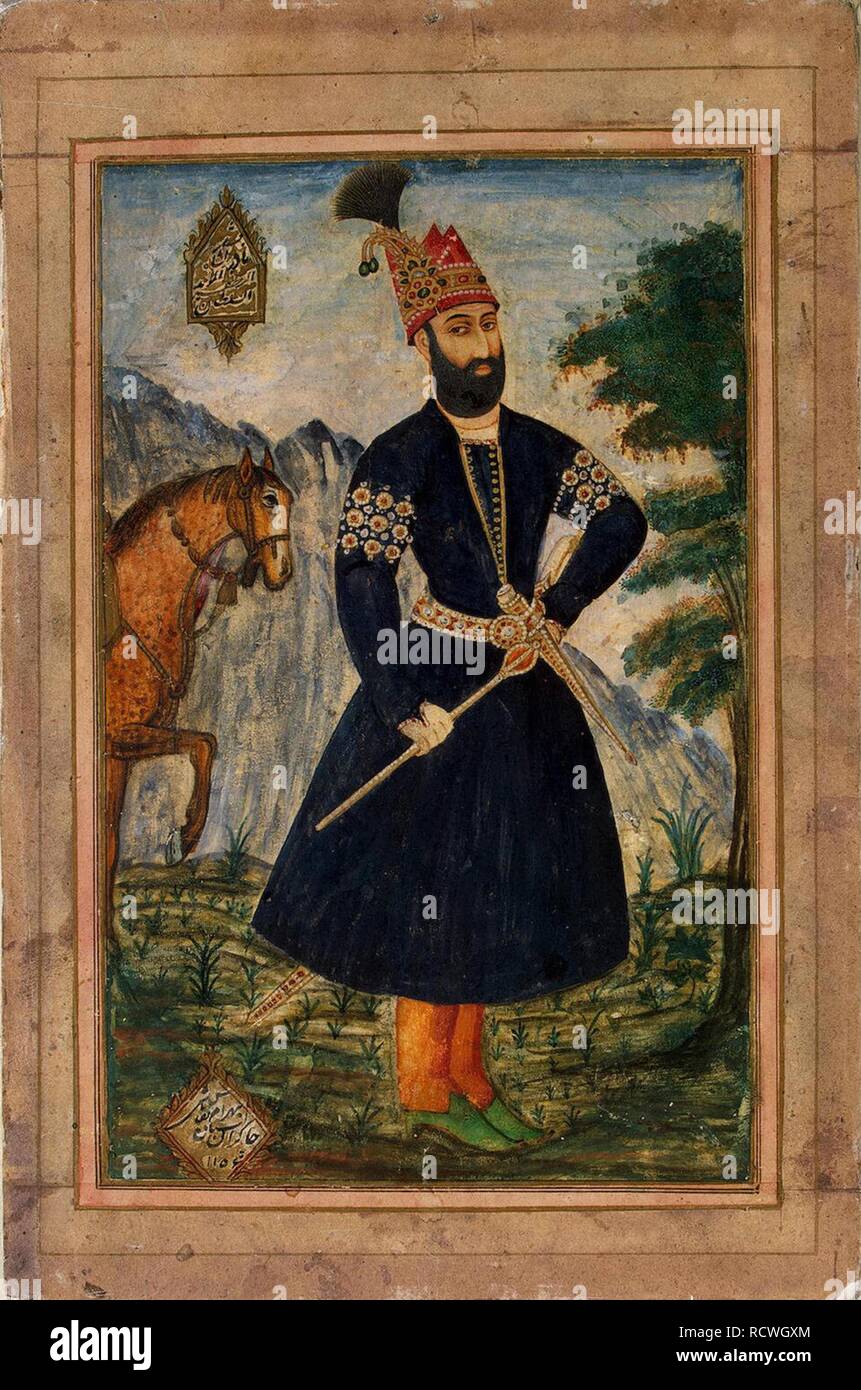 Nader shah portrait hi-res stock photography and images - Alamy