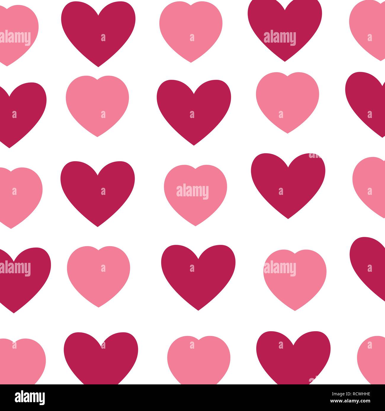 hearts pattern background isolated icon Stock Vector Image & Art - Alamy